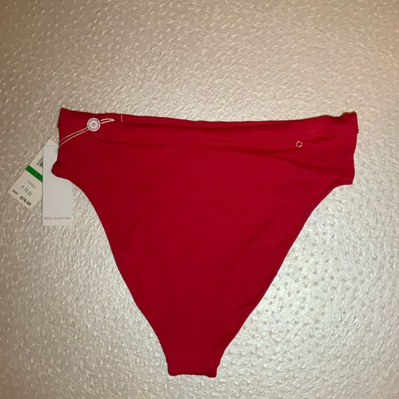 Red Carter | Swim | Nwt Red Carter Red Swim Bottoms With Button Trim ...